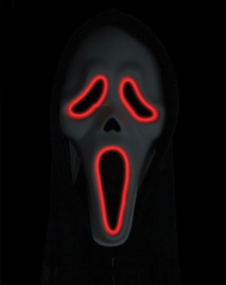 Kids Light-Up Ghost Face Costume - Spirithalloween.com