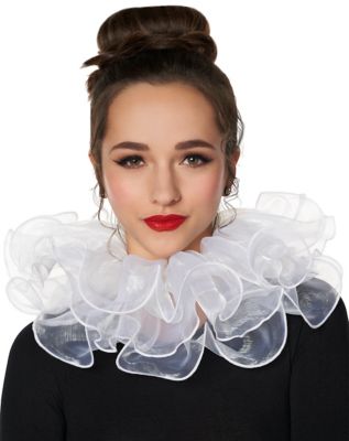 White Ruffle Collar - Spirithalloween.com