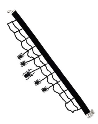Witch Spider Web Choker Necklace - Spirithalloween.com