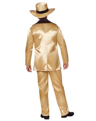 Adult Gold Pimp Costume - Spirithalloween.com