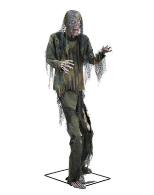 6 Ft Bog Zombie Animatronic - Spirithalloween.com