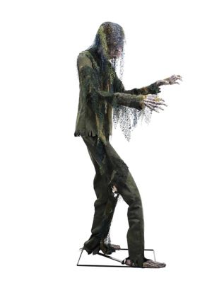 6 Ft Bog Zombie Animatronic - Spirithalloween.com