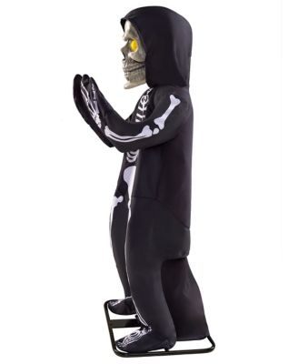 3 Ft Lil Skelly Bones Animatronic - Spirithalloween.com