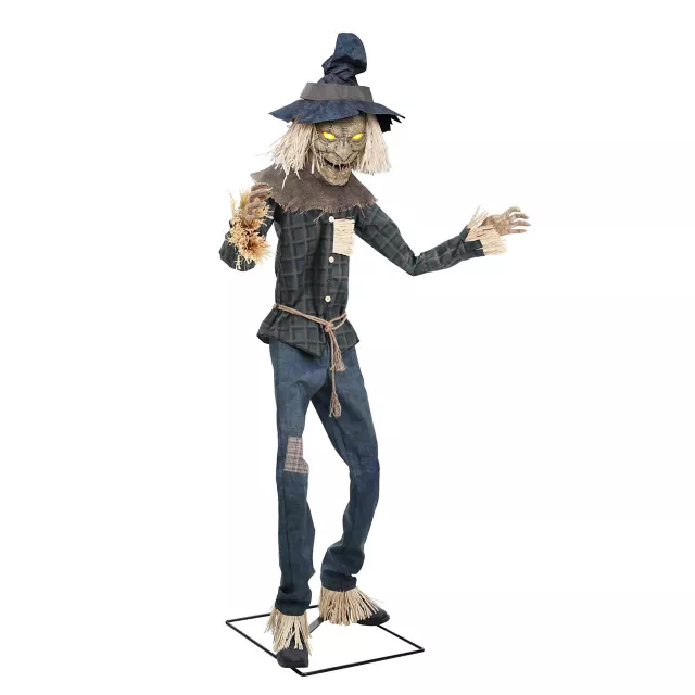 6 Ft Strawman Animatronic - Spirithalloween.com