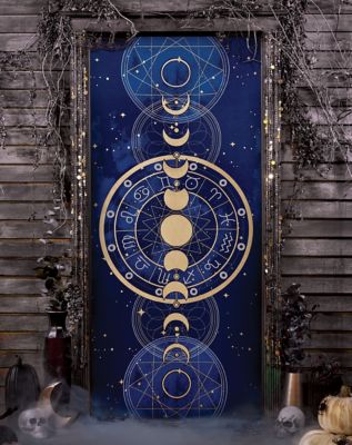 Moon Phases Door Cover - Spirithalloween.com