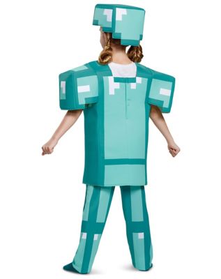 Kids Armor Deluxe Costume - Minecraft - Spirithalloween.com