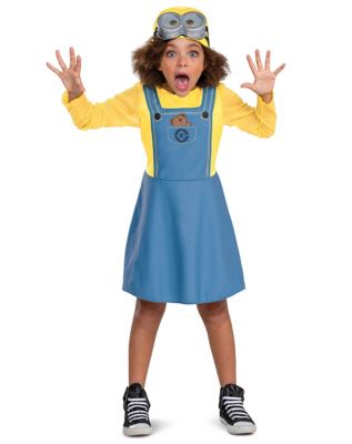 Kids Stuart Minion Dress Costume - Minions - Spirithalloween.com