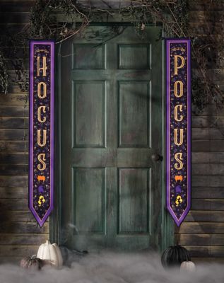Hocus Pocus Door Panels - Spirithalloween.com