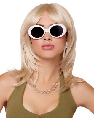 Blonde Wolf Cut Shag Wig - Spirithalloween.com