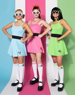 Adult Bubbles Costume - The Powerpuff Girls - Spirithalloween.com