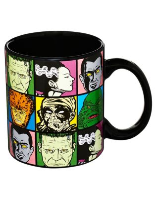 Universal Monsters Grid Coffee Mug - 20 oz. - Spirithalloween.com