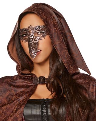 Adult Hooded Plague Doctor Costume - Spirithalloween.com