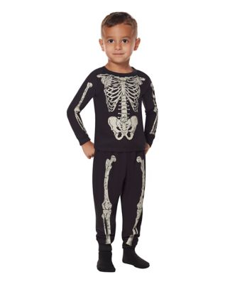 Toddler Skeleton Pajama Set - Spirithalloween.com