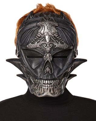 Kids Underworld Skeleton Half Mask - Spirithalloween.com
