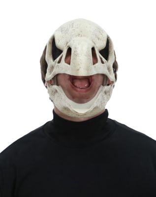 Skeletal Crow Half Mask - Spirithalloween.com