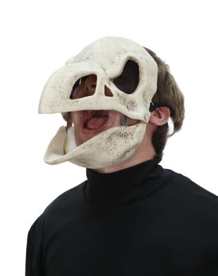 Skeletal Crow Half Mask - Spirithalloween.com