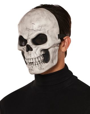 Sinister Skeleton Half Mask - Spirithalloween.com