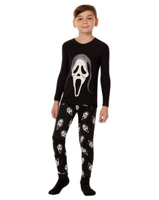 Kids Ghost Face Pajama Set - Spirithalloween.com