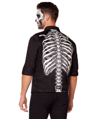 Adult Skeleton Vest - Spirithalloween.com
