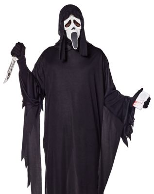 Ghost Face Costume Kit with Voice Changer - Spirithalloween.com
