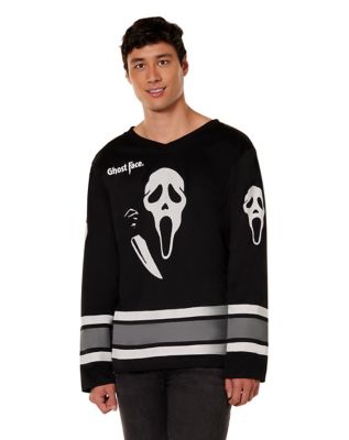 Adult Ghost Face Jersey - Spirithalloween.com