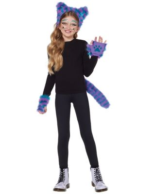Kids Alice Striped Cat Costume Kit - Spirithalloween.com