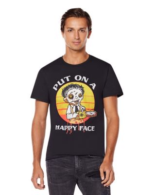 Happy Leatherface T Shirt - The Texas Chainsaw Massacre ...