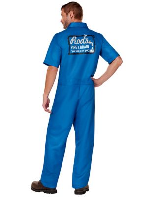 Adult Rod's Pipe and Drain Jumpsuit Costume - Spirithalloween.com