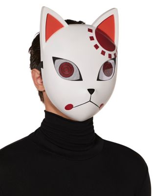 Tanjiro Kamado Half Mask - Demon Slayer - Spirithalloween.com
