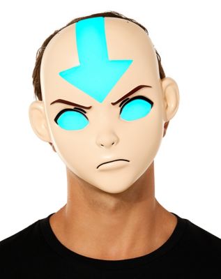 Light-Up Aang Half Mask - Avatar: The Last Airbender - Spirithalloween.com