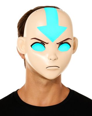 Light-Up Aang Half Mask - Avatar: The Last Airbender - Spirithalloween.com
