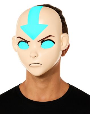 Light-Up Aang Half Mask - Avatar: The Last Airbender - Spirithalloween.com