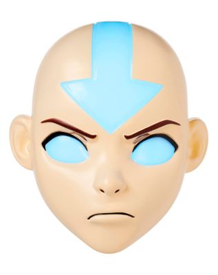 Light-Up Aang Half Mask - Avatar: The Last Airbender - Spirithalloween.com