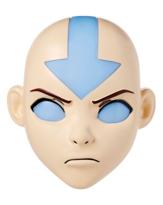 Light-Up Aang Half Mask - Avatar: The Last Airbender - Spirithalloween.com