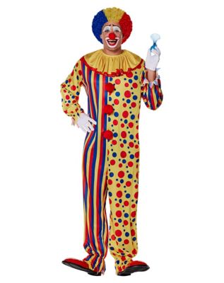 Adult Classic Clown Plus Size Costume - Spirithalloween.com