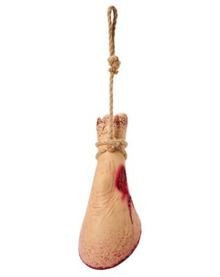 Hanging Pig Leg - Spirithalloween.com
