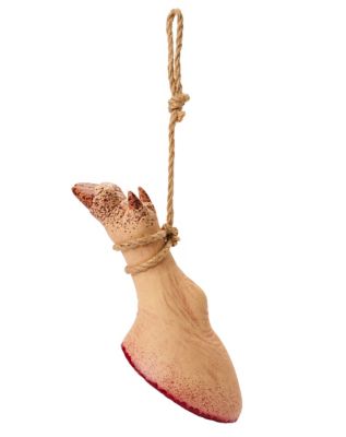 Hanging Pig Leg - Spirithalloween.com