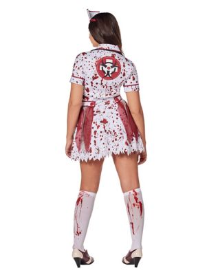 Adult Undeadly Nurse Costume - Spirithalloween.com