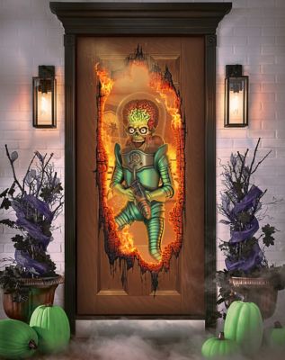 Martian Door Cover - Mars Attacks - Spirithalloween.com