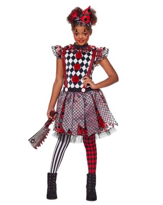 Kids Misfit Clown Costume - Spirithalloween.com