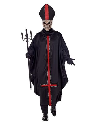 Adult Skeleton Bishop Costume - Spirithalloween.com