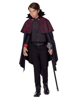 Kids Deluxe Vampire Cape - Spirithalloween.com