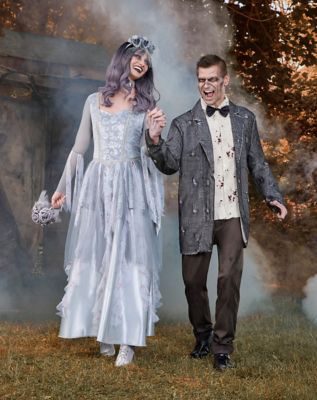 Adult Zombie Bride Costume - Spirithalloween.com