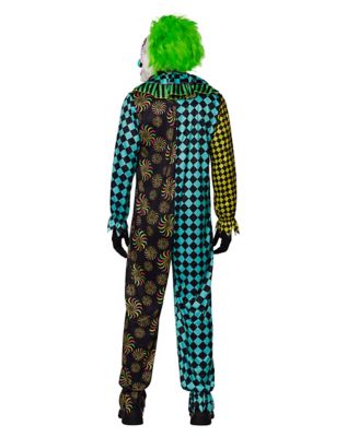 Adult Neon Clown Costume - Spirithalloween.com