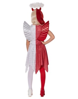 Kids Half Angel & Devil Costume - Spirithalloween.com