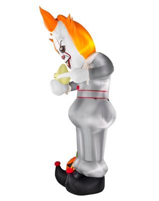 12 Ft Pennywise Light-Up Inflatable Decoration - It - Spirithalloween.com