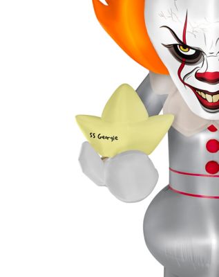 12 Ft Pennywise Light-Up Inflatable Decoration - It - Spirithalloween.com