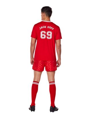 Adult Soccer Player Uniform Costume - Spirithalloween.com