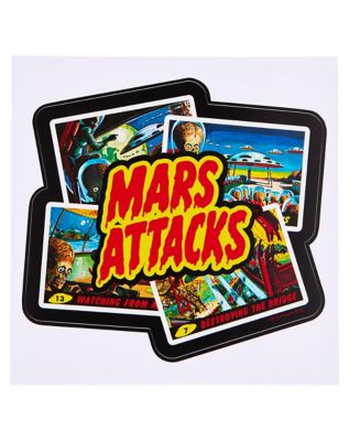 Mars Attacks! Decal - Spirithalloween.com