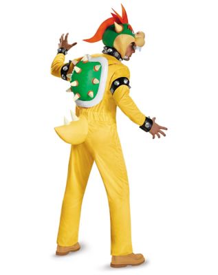 Adult Bowser Costume Deluxe - Super Mario Bros. - Spirithalloween.com